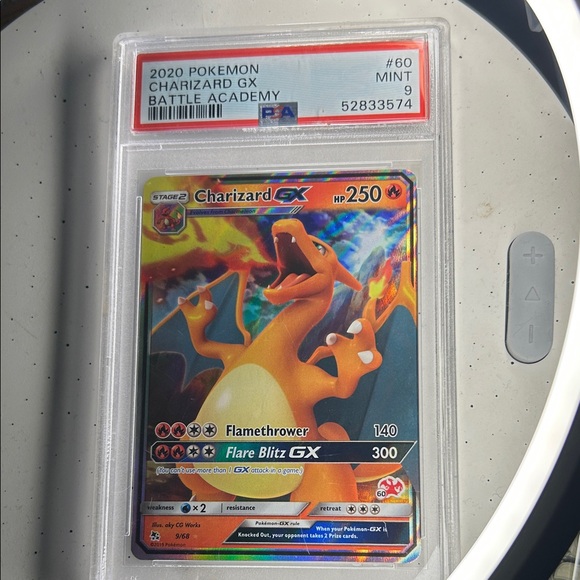 Pokemon | Accessories | Pokemon Charizard Gx With Fiery Red And Orange ...